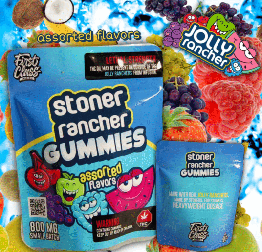 Stoner Rancher Gummies | 800mg Assorted Flavors | Stoney Patch - Dank ...